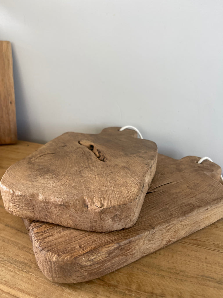Teak Wooden Chunky Board – Northampton-nz